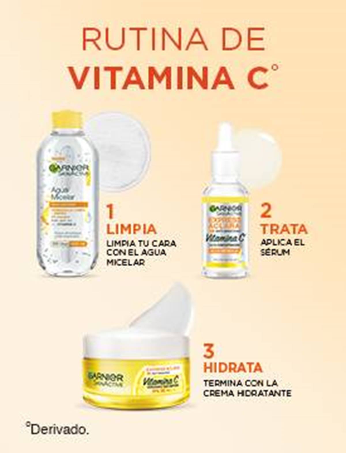Express Aclara Crema hidratante 50 ml vitamina C | Garnier