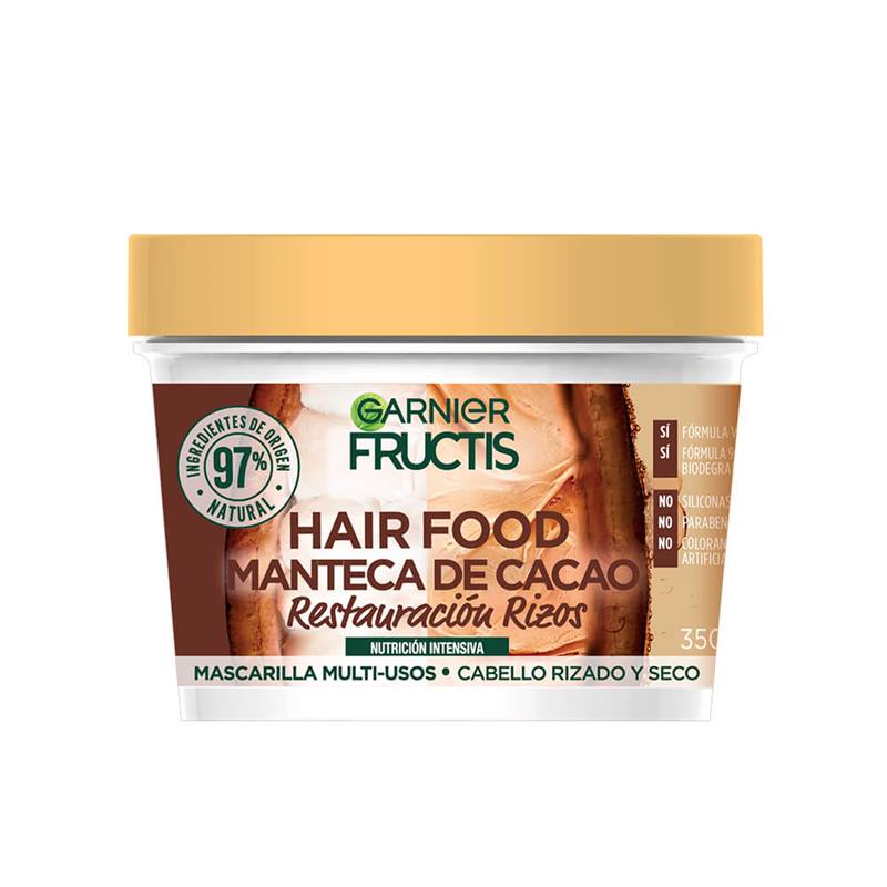 Mascarilla Hair Food Manteca De Cacao: Para Rizos | Garnier