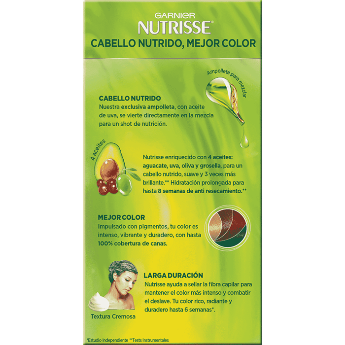 Tinte para cabello 50 Castaña Nutrisse Regular