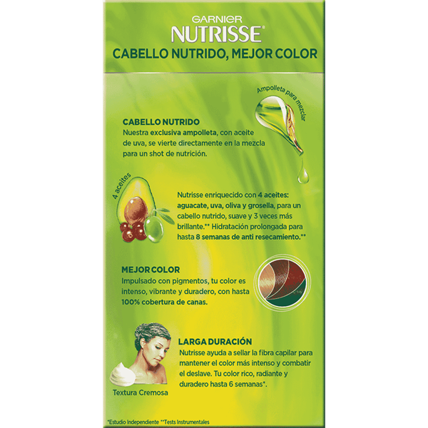 Tinte para cabello 50 Castaña Nutrisse Regular