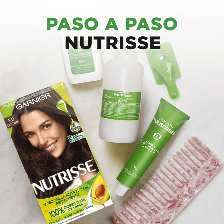 Tinte para cabello 50 Castaña Nutrisse Regular